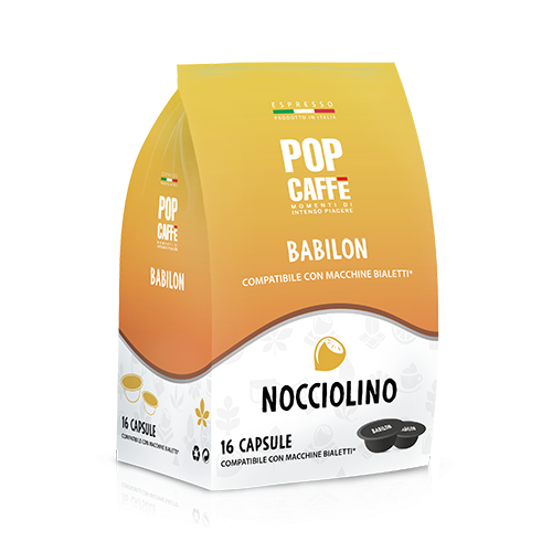 16 capsule Pop Caffè Babilon Ginseng compatibili Bialetti 16 capsule Pop Caffè Babilon Ginseng compatibili Bialetti